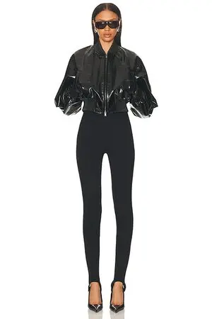 Stella McCartney Croco Bomber