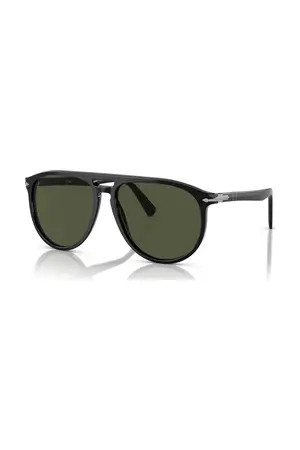 Persol Black Aviator Sunglasses
