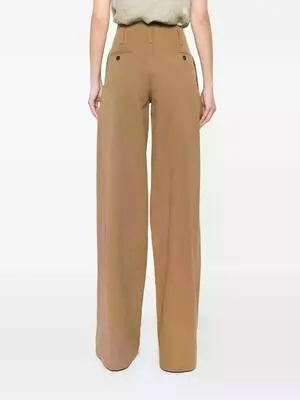 Chloé Buttoned Trousers - Brown