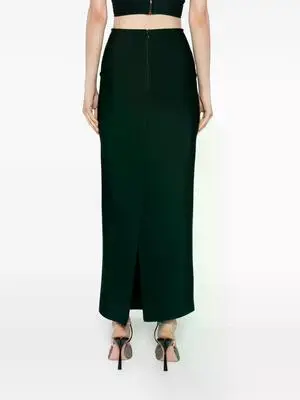 HERVE L. LEROUX Bandage Ankle Length Column Skirt