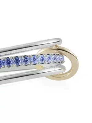 SPINELLI KILCOLLIN Tigris Ring In 18ct Yellow Gold And Sapphires - Silver