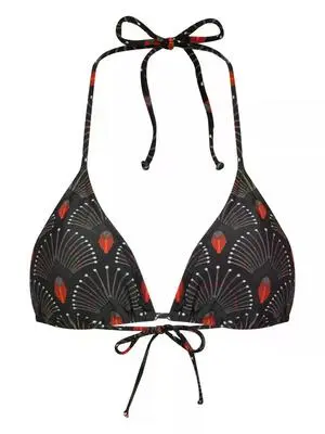 LYGIA & NANNY Hanna Triangle Bikini Top - Grey