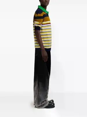 Marni Striped V-neck Sweater