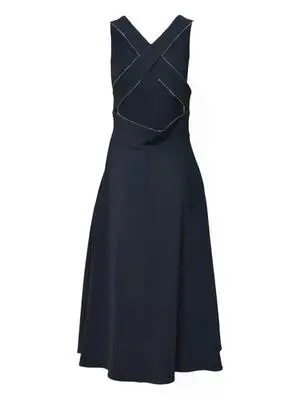 Aspesi V-neck Midi Dress