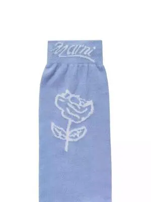 Marni Floral-embroidered Socks