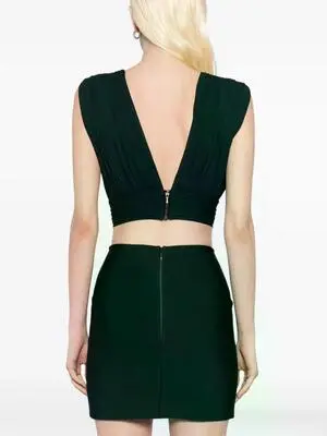 HERVE L. LEROUX Ruched Top