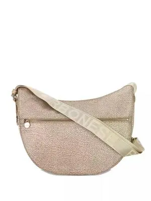 Borbonese Medium Luna Shoulder Bag - Neutrals