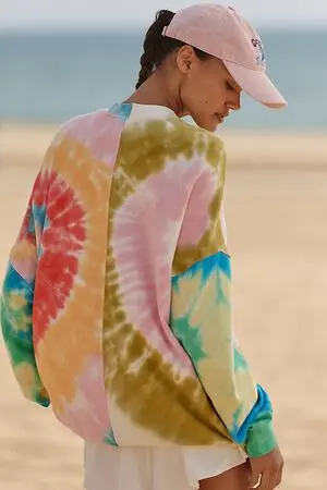 Electric & Rose Tie-dye Pullover Sweatshirt