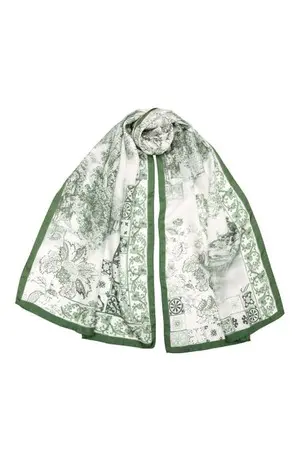 ELIZABETTA Toilelong Silk Scarf For