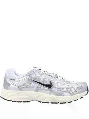 Nike P-6000 Mesh-paneled Sneakers - Silver