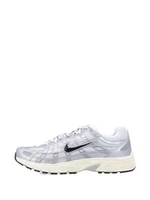 Nike P-6000 Mesh-paneled Sneakers - Silver