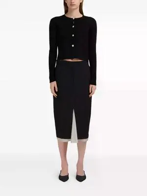 Marni Split-hem Pencil Skirt