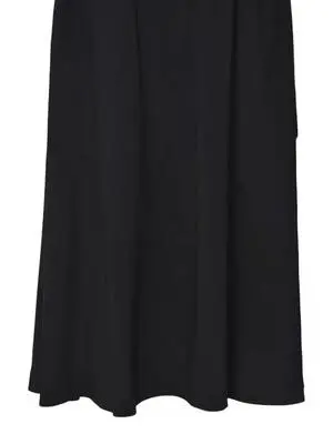 Aspesi Elasticated-waist Midi Skirt - Black