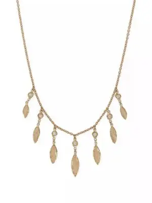 Jacquie Aiche 14k Gold Shakers Diamond Necklace - Yellow