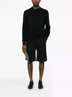 BOSS Cotton-blend Polo Shirt - Black