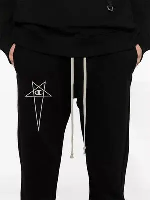 Rick Owens Cotton Track Pants
