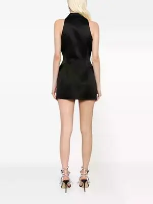 Ermanno Scervino Satin Mini Dress