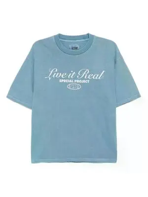 Izzue Graphic-print T-shirt - Blue
