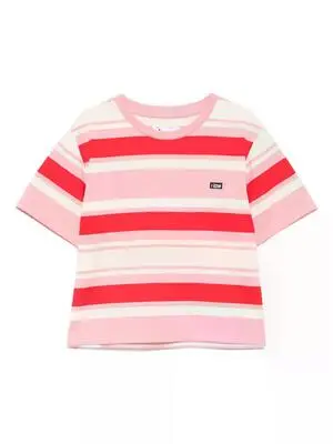 Izzue Striped Logo T-shirt