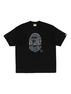 A BATHING APE Graphic-print Short-sleeve T-shirt - Black