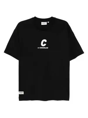 CHOCOOLATE Logo-print T-shirt - Black
