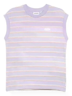 CHOCOOLATE Striped Tank Top - Purple