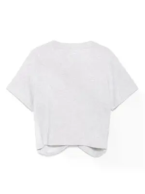 Izzue Knotted T-shirt - Grey