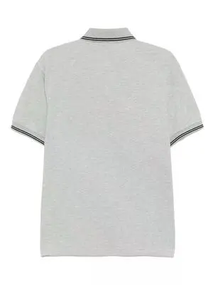 CHOCOOLATE Logo-embroidered Polo Shirt - Grey