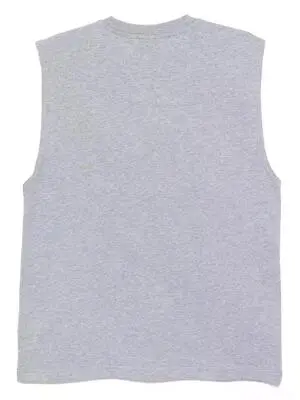 CHOCOOLATE Graphic-print Vest - Grey