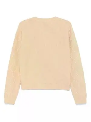 Etro Floral-embroidered Pullover - Neutrals