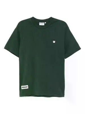 CHOCOOLATE Logo-patch T-shirt - Green