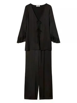 TWINSET Mannish Pyjama - Black