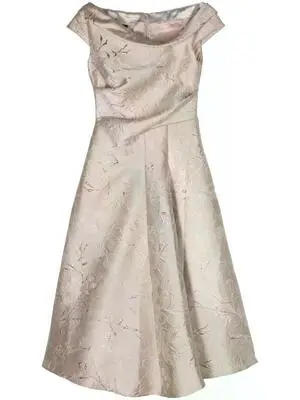 Talbot Runhof Paneled Cocktail Dresses