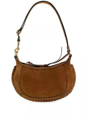 Isabel Marant Étoile Oskan Moon Suede Shoulder Bag - Brown