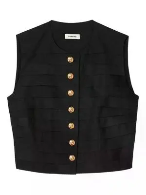 Sandro Eilat Cropped Top