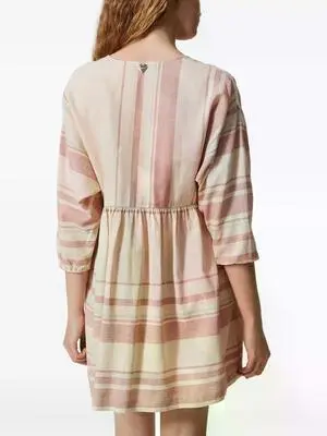 TWINSET Striped Mini Dress