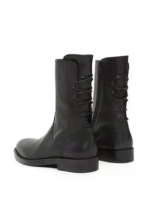 ANN DEMEULEMEESTER Heiko Ankle Biker Boots