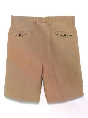 DELL'OGLIO Linen Shorts
