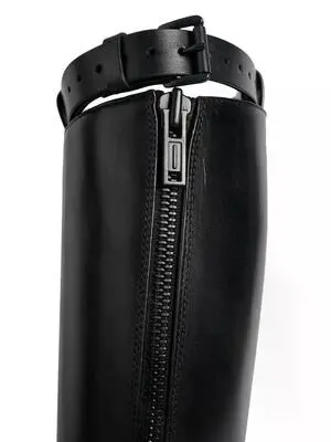 ANN DEMEULEMEESTER Knee-high Biker Boots