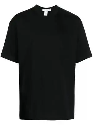 Comme Des Garçons Crewneck Cotton T-shirt - Black