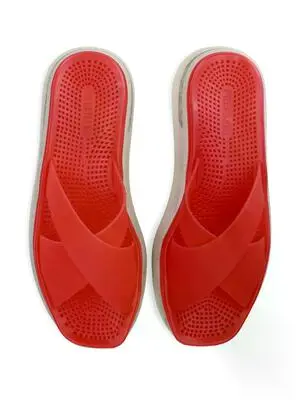 Premiata Moura Slip-on Slides - Red