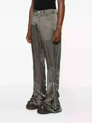 Rick Owens Straight-leg Trousers - Green