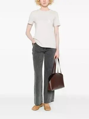 Max Mara Madera T-shirt - Neutrals