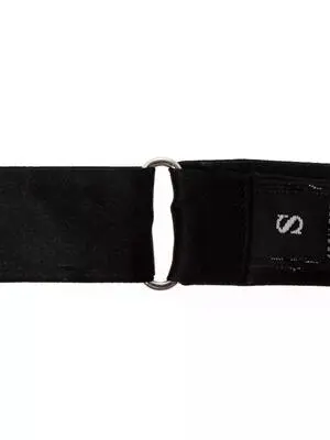 Giorgio Armani Velvet Bow Tie With Hook Fastening
