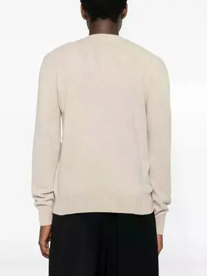 Balmain Buttoned Sweater - Neutrals
