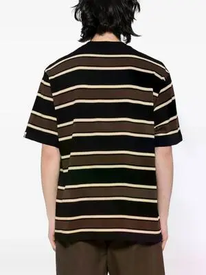 A BATHING APE Logo-embroidered T-shirt