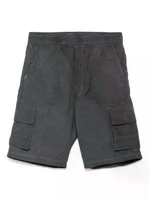 Izzue Logo-patch Cargo Shorts - Grey