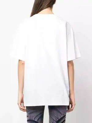 Moschino Embroidered-logo Round-neck T-shirt
