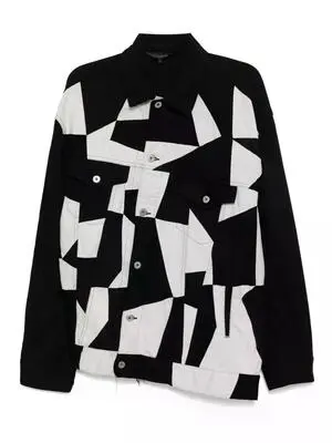 BLACK COMME DES GARÇONS Patchwork Jacket - Black