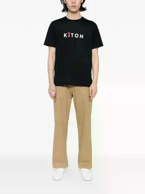 Kiton Embroidered T-shirt